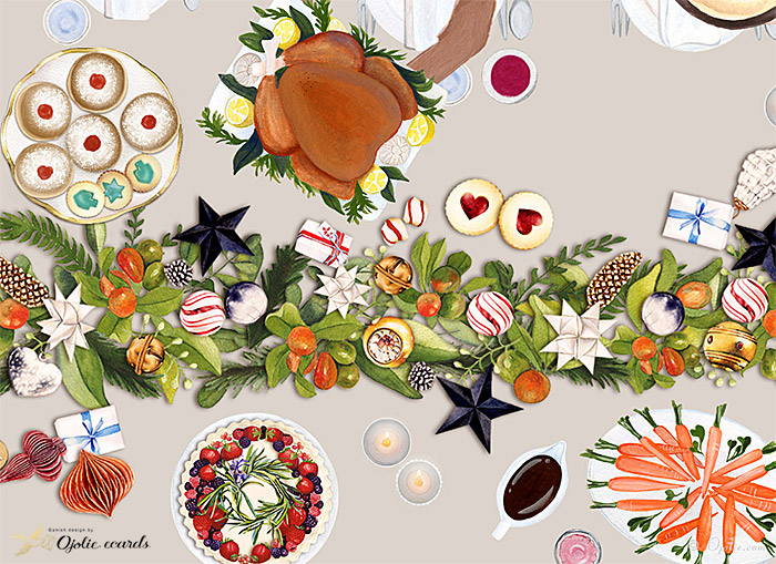 Ojolie eCard | Festive Gathering | Christmas_ecard